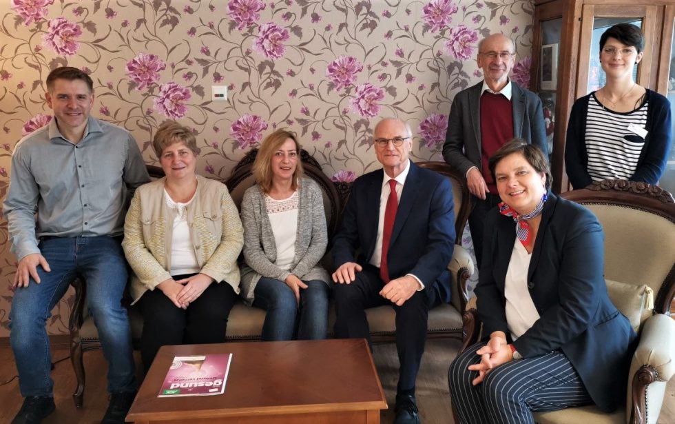 Lothar Binding besucht Louise-Ebert-Haus in Heidelberg | Lothar Binding